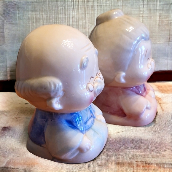 Art | Vintage Japanese Porcelain Grandma And Grandpa Coin Banks | Poshmark